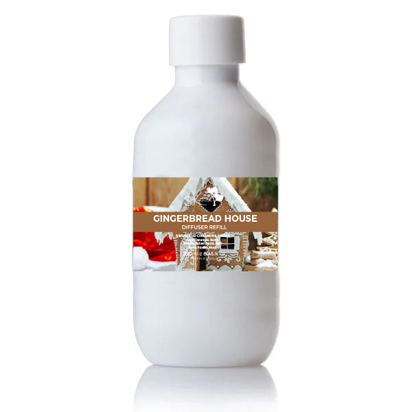 Gingerbread House Diffuser Refill – silkoilofmoroccotrade.